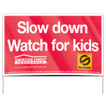 Poly Bag Yard Signs | Campaign Signs – CampaignBiz.com